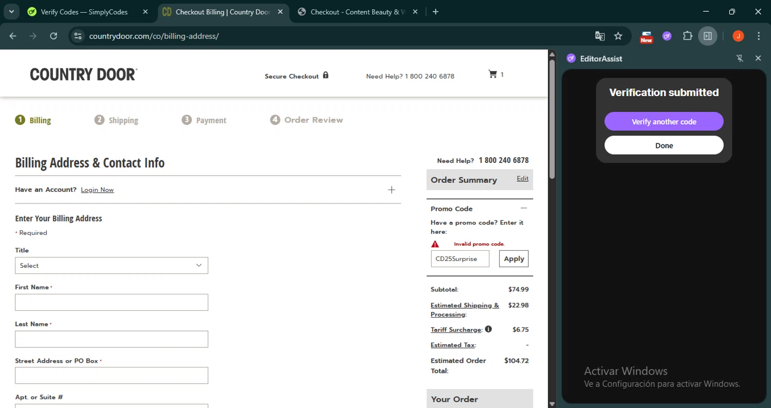 Country Door Promo Codes - $10 Off Coupons Sep 2025