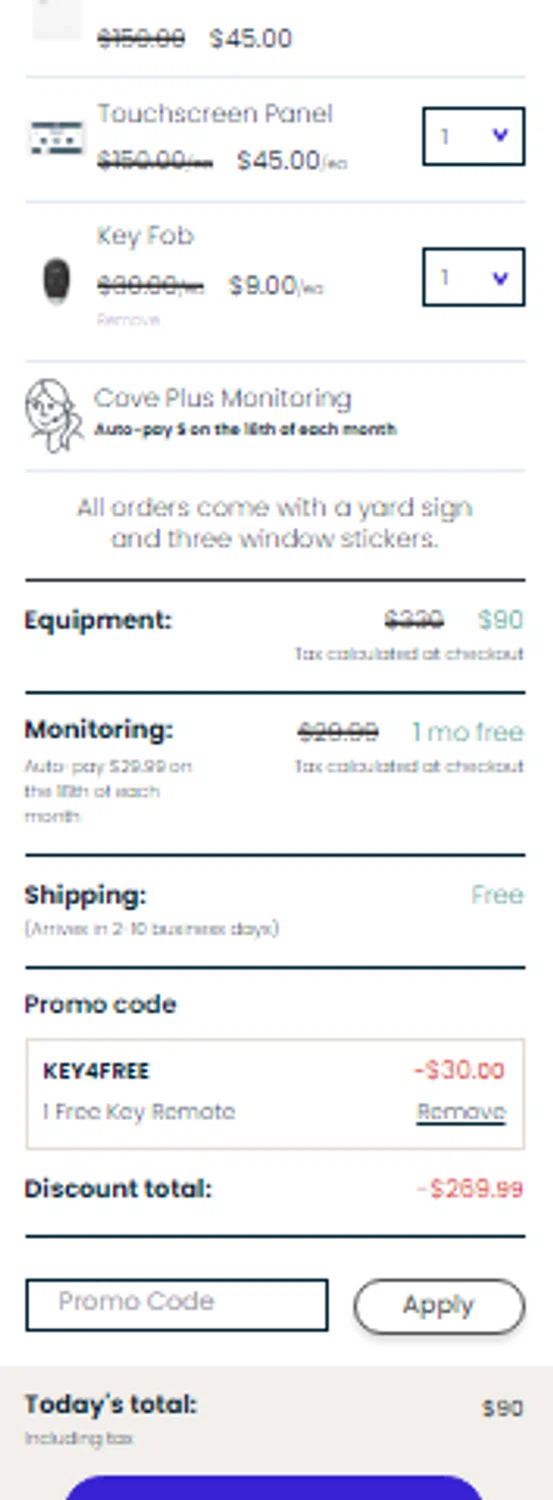 Cove Security Promo Codes - $20 Off | November 2024