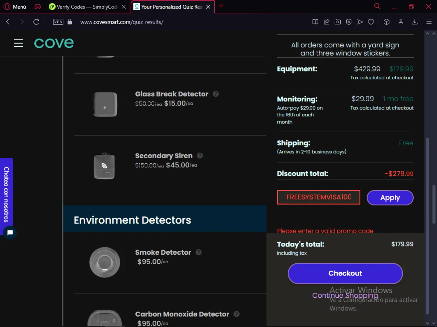 Cove Security Promo Codes - $20 Off | January 2025