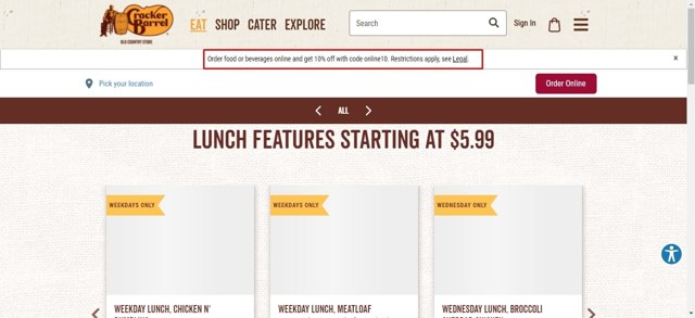 Cracker Barrel Promo Codes - 20% Off Coupons Sep 2025