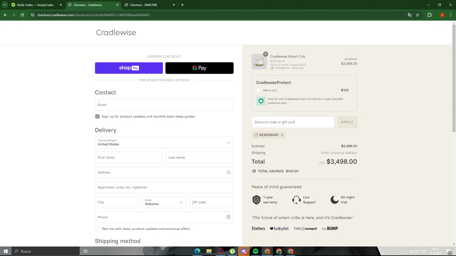 Cradlewise Discount Codes - $40 Off | November 2024