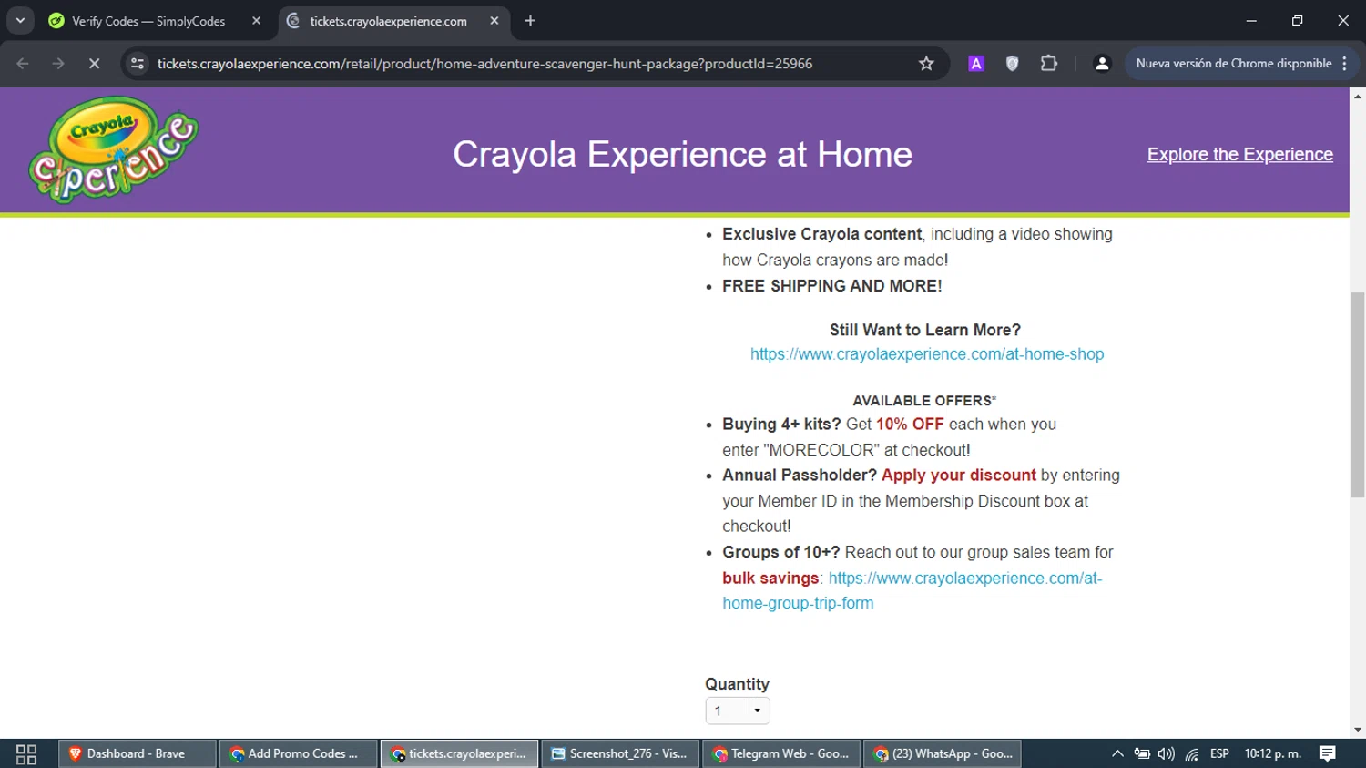 Crayola Experience Promo Codes – 33% Off | July 2024