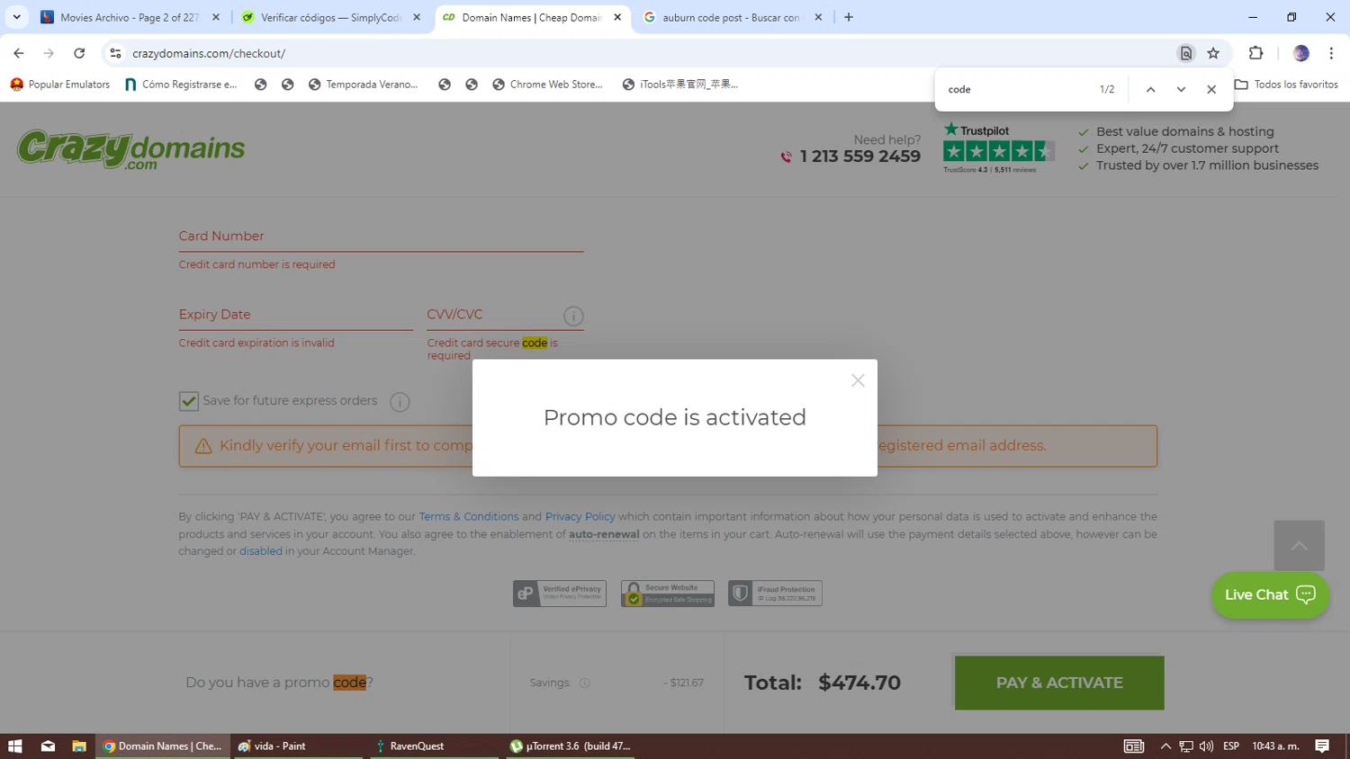 Crazy Domains Promo Codes & Black Friday 2024 Deals - 5% Off