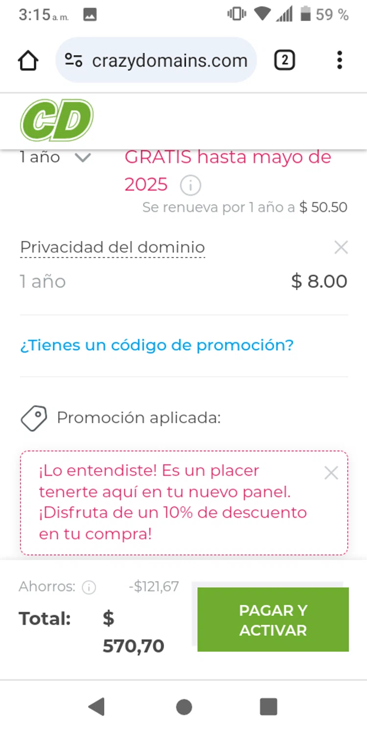 Crazy Domains Promo Codes & Black Friday 2024 Deals - 5% Off