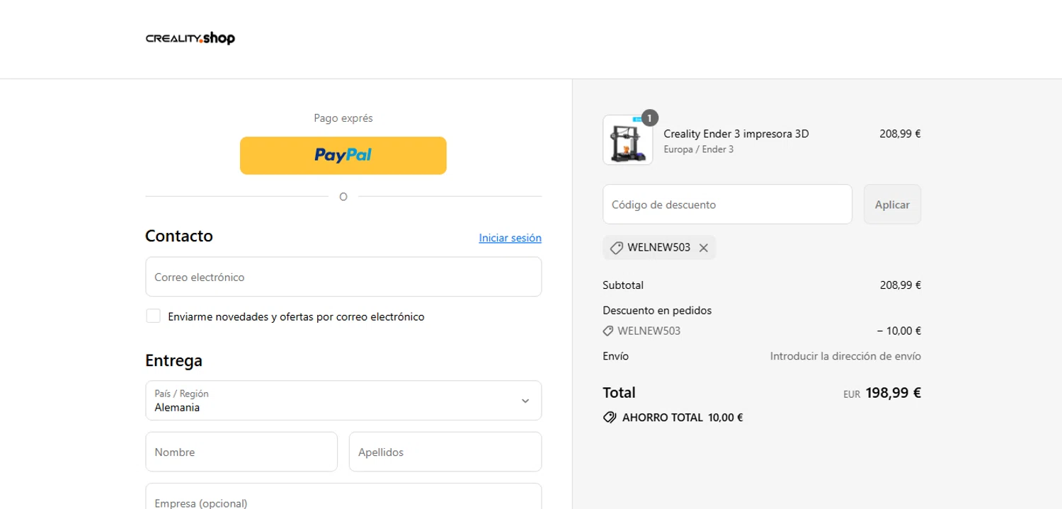 Creality Discount Codes - $10 Off (4 Verified) Oct 2025