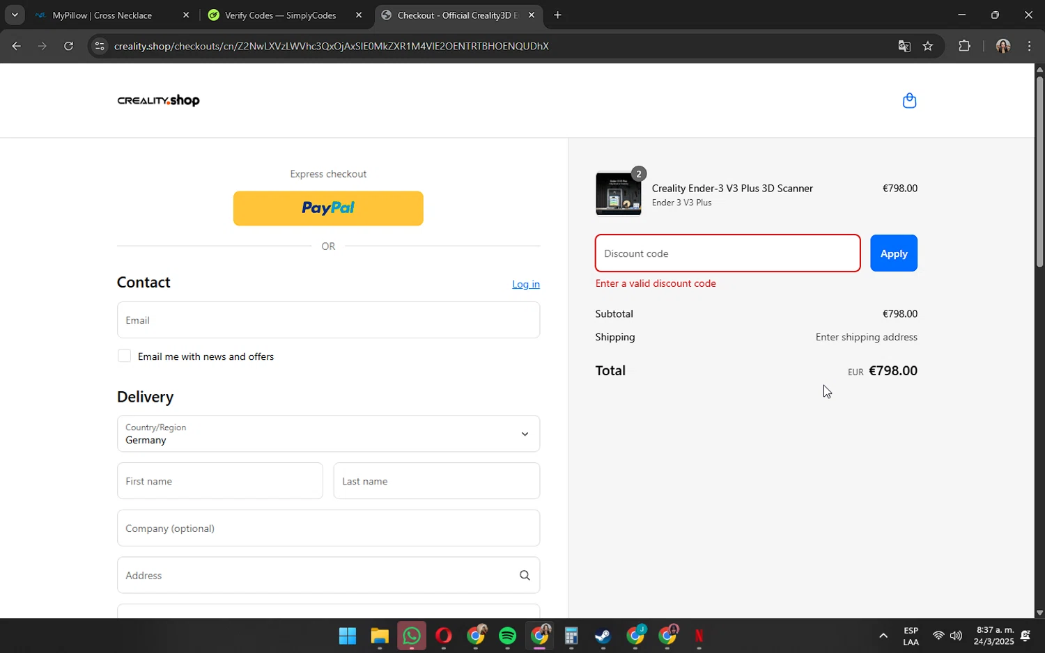 Creality Discount Codes - $10 Off (4 Verified) Oct 2025