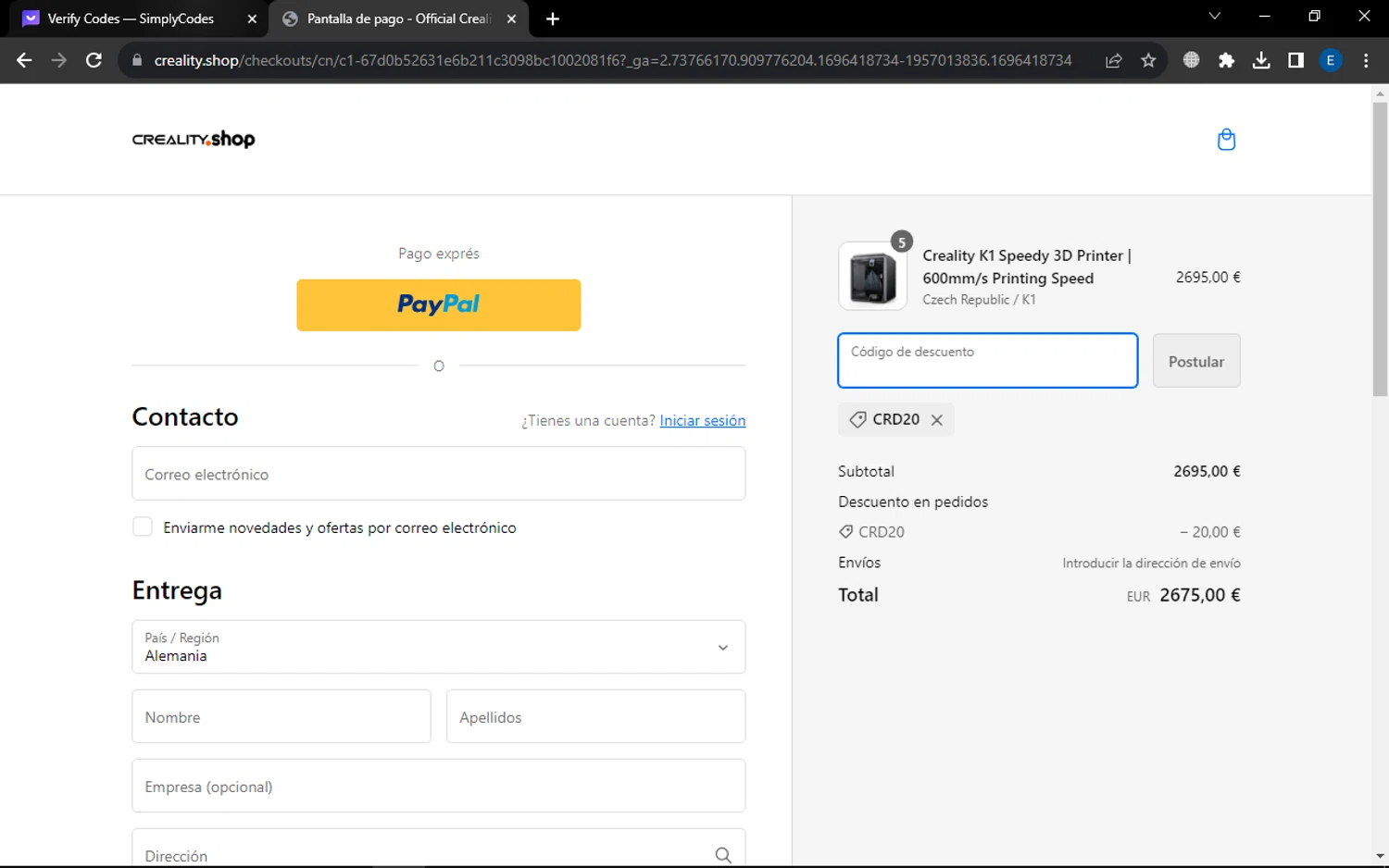 Creality Coupon Codes - $10 Off | September 2024