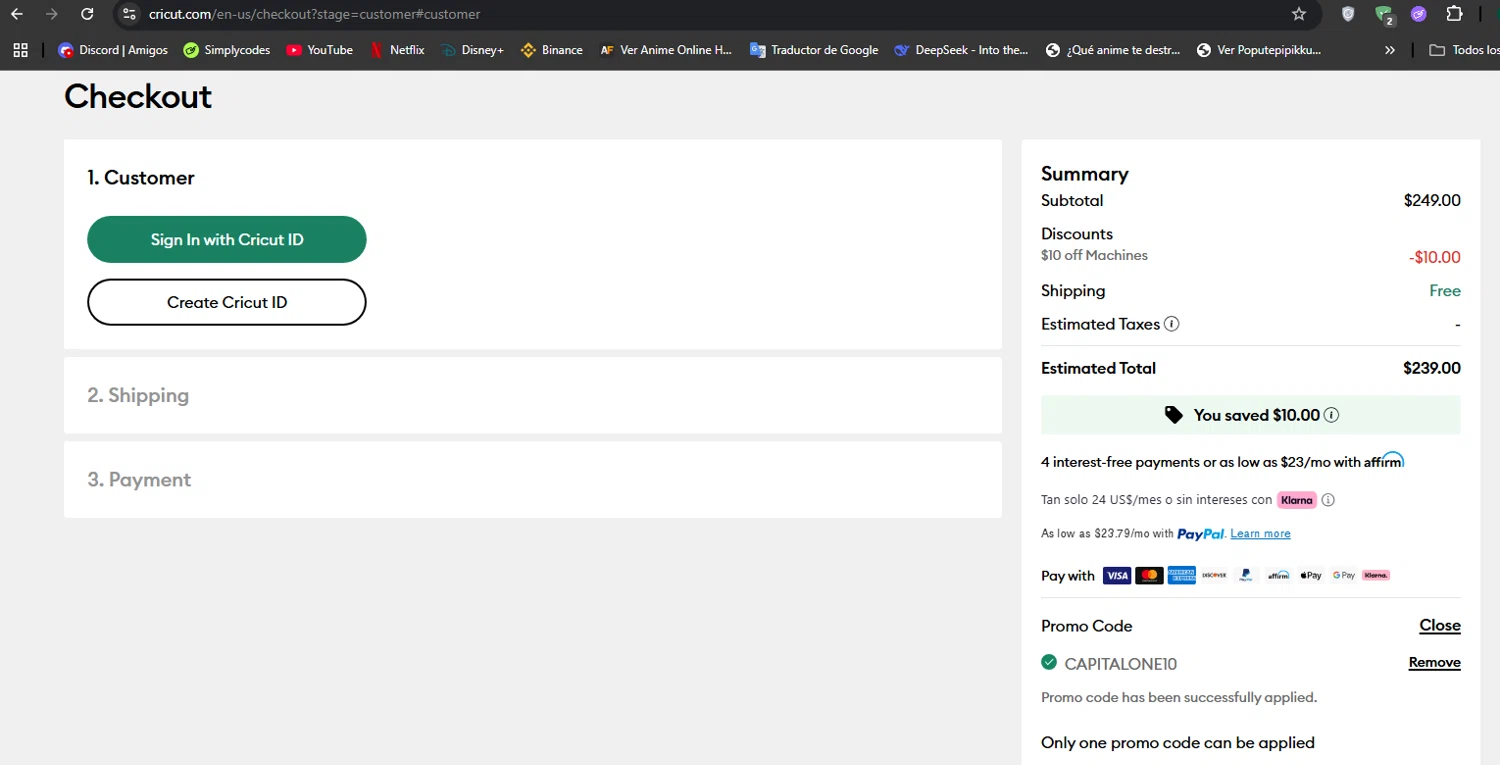 Cricut Discount Codes - $10 Off (12 Verified) Sep 2025