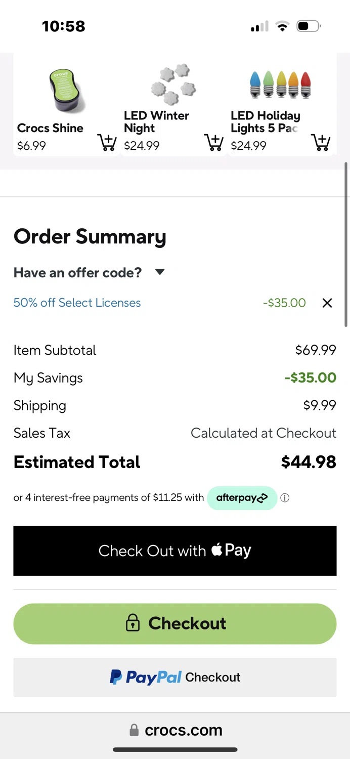 Crocs Promo Codes & Black Friday 2024 Deals - 15% Off