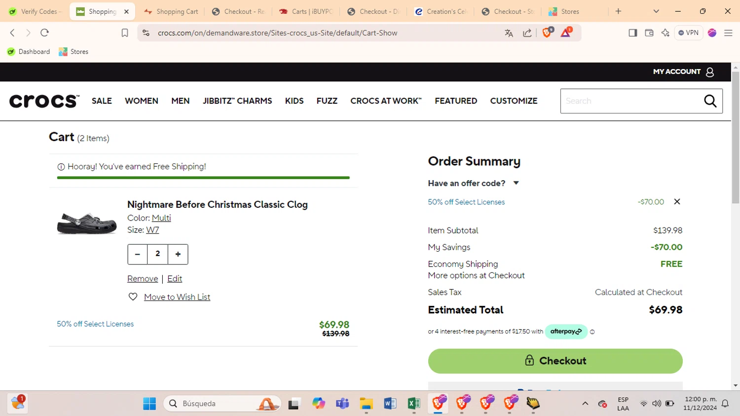 Crocs Promo Codes & Black Friday 2024 Deals - 15% Off