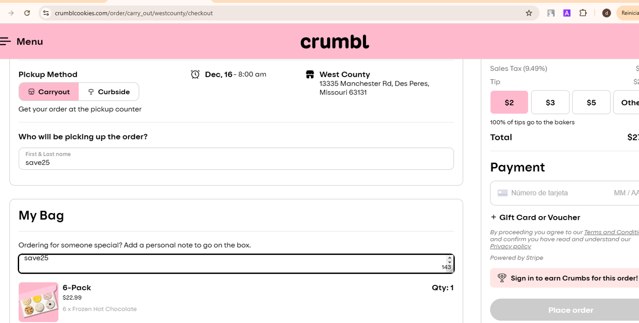 Crumbl Cookies Promo Codes - $25 Off Coupons Sep 2025