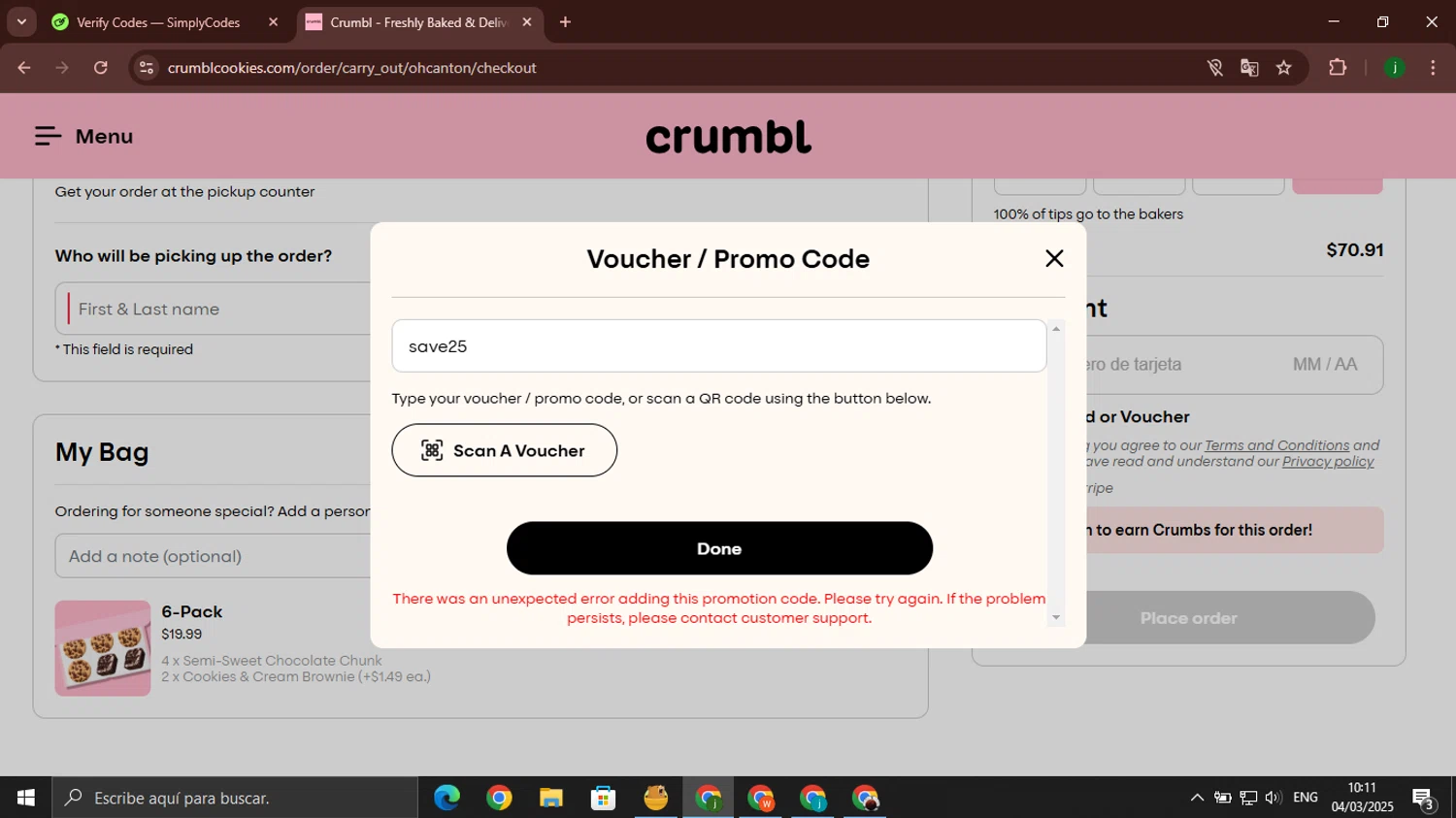 Crumbl Cookies Promo Codes - $25 Off Coupons Apr 2025