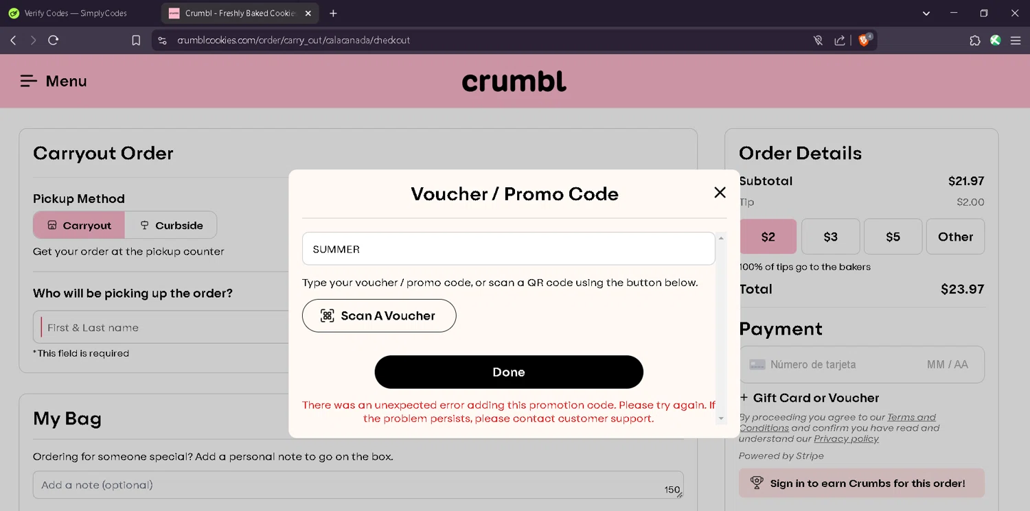 Crumbl Cookies Promo Codes - $25 Off Coupons Dec 2025