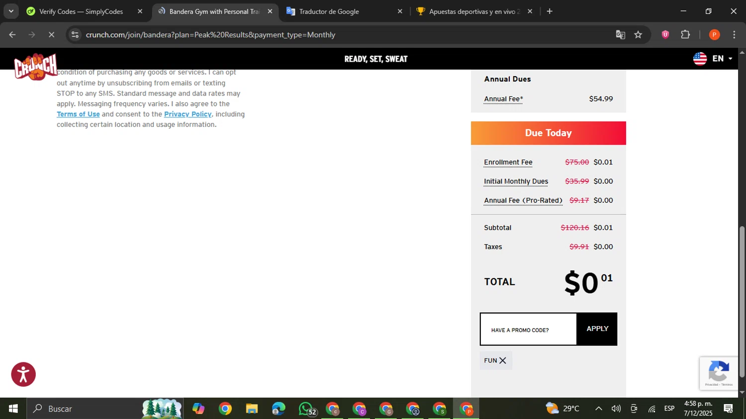 Crunch Promo Codes - 10% Off (4 Verified) Dec 2025