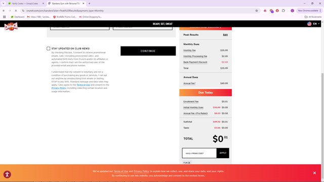 Crunch Promo Codes - 20% Off | January 2025