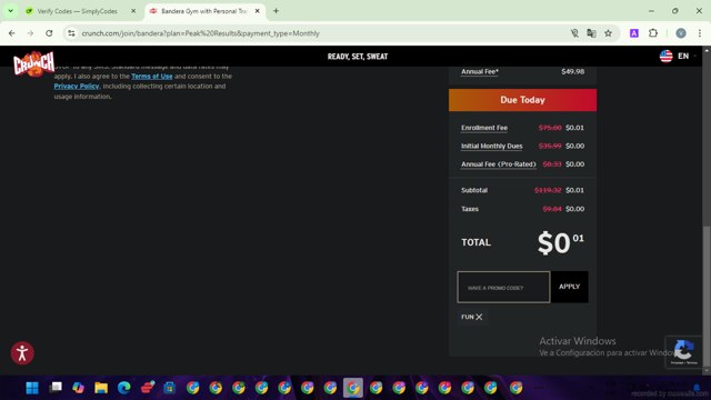 Crunch Promo Codes - up to 10% Off | November 2024