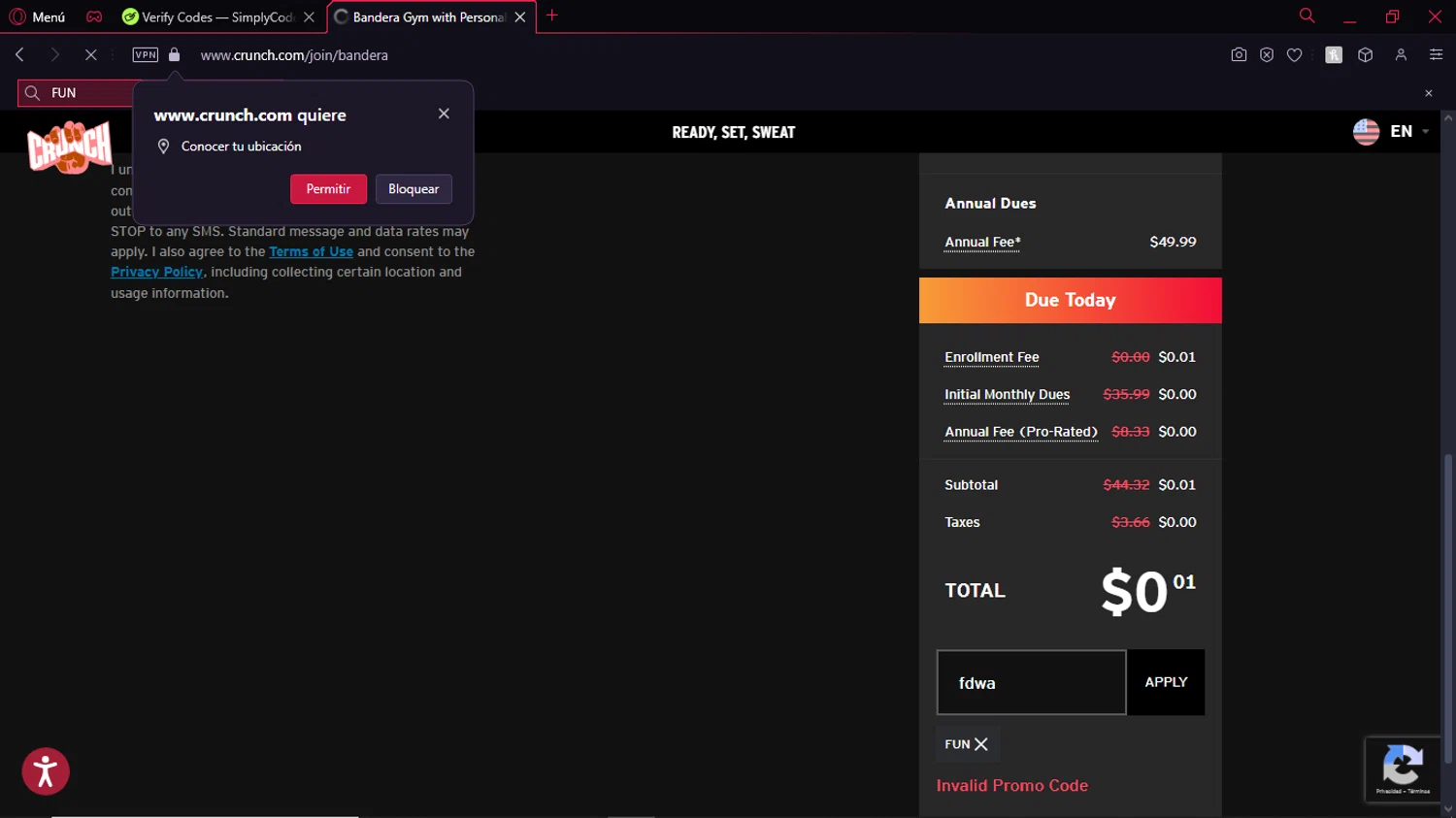 Crunch Promo Codes - 10% Off | December 2024