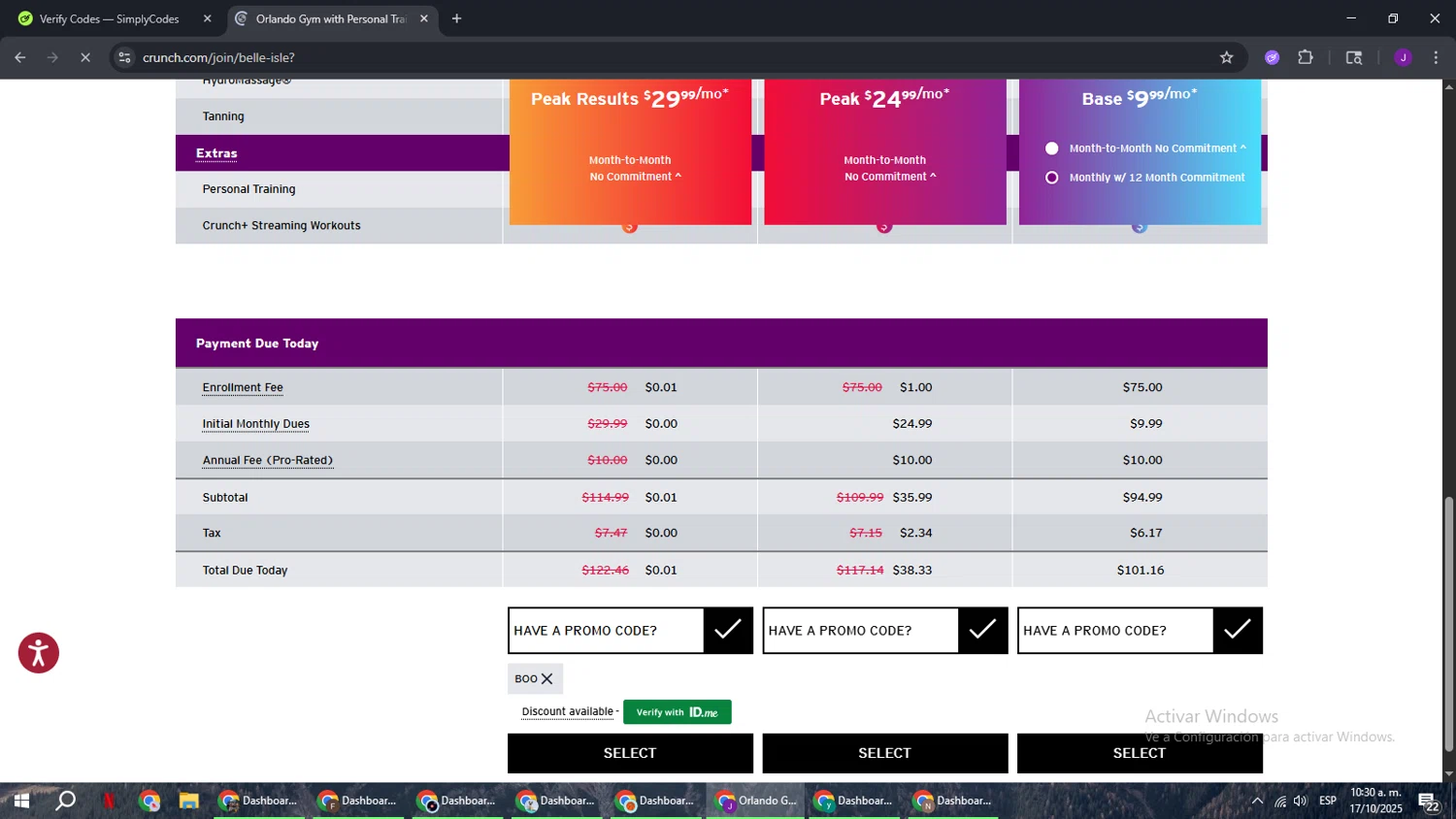 Crunch Promo Codes (4 Verified) - 25% Off w/Code Oct 2025