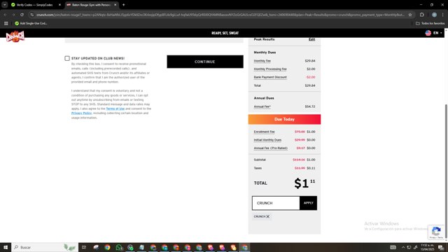 Crunch Promo Codes (5 Verified) - 25% Off w/Code Apr 2025