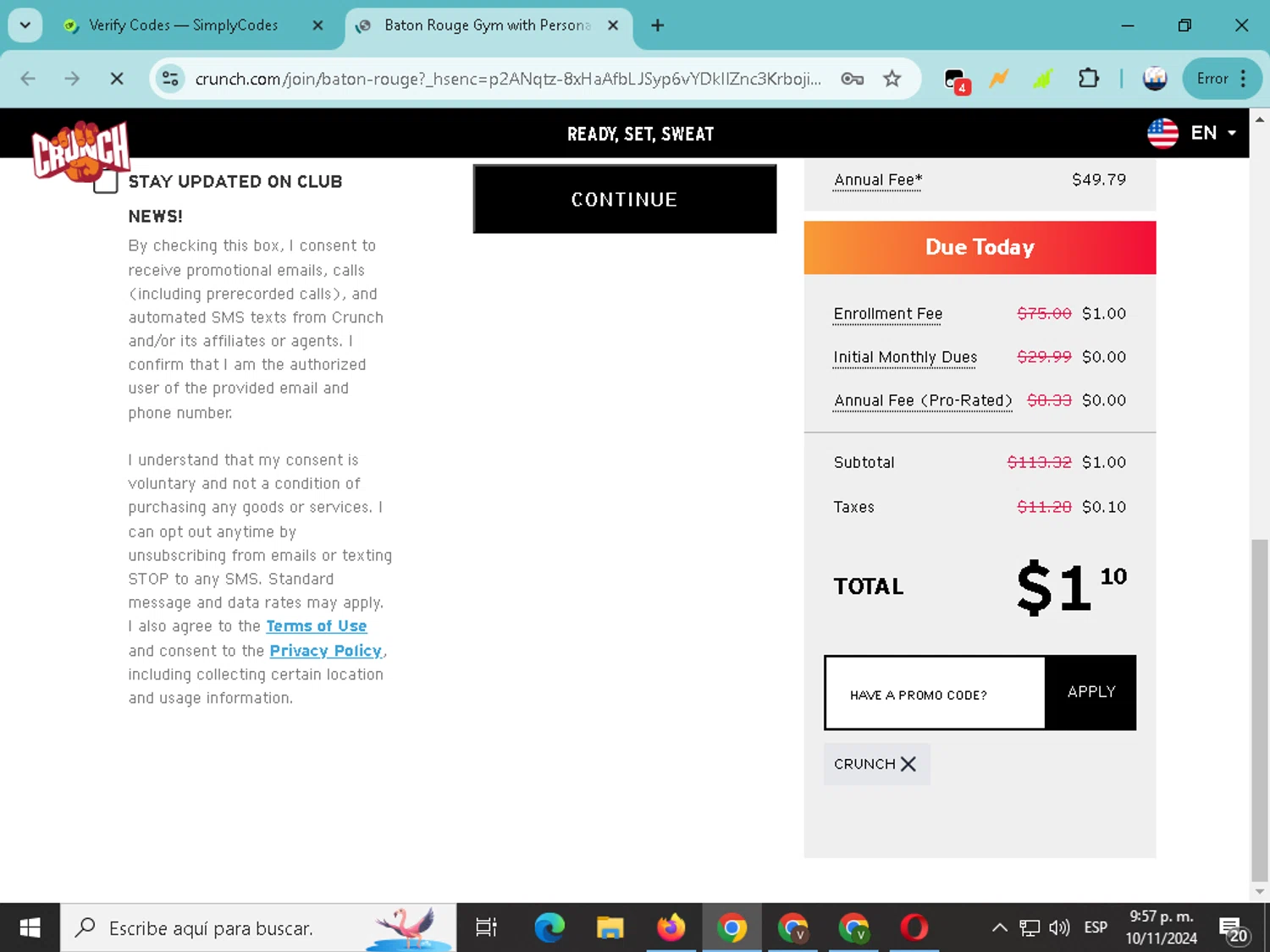 Crunch Promo Codes & Black Friday 2024 Deals - 10% Off