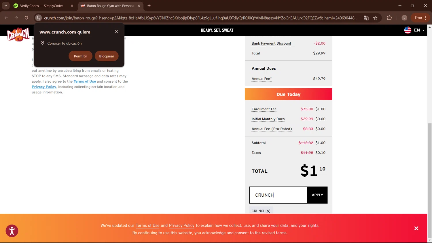 Crunch Promo Codes & Cyber Monday 2024 Deals - 10% Off