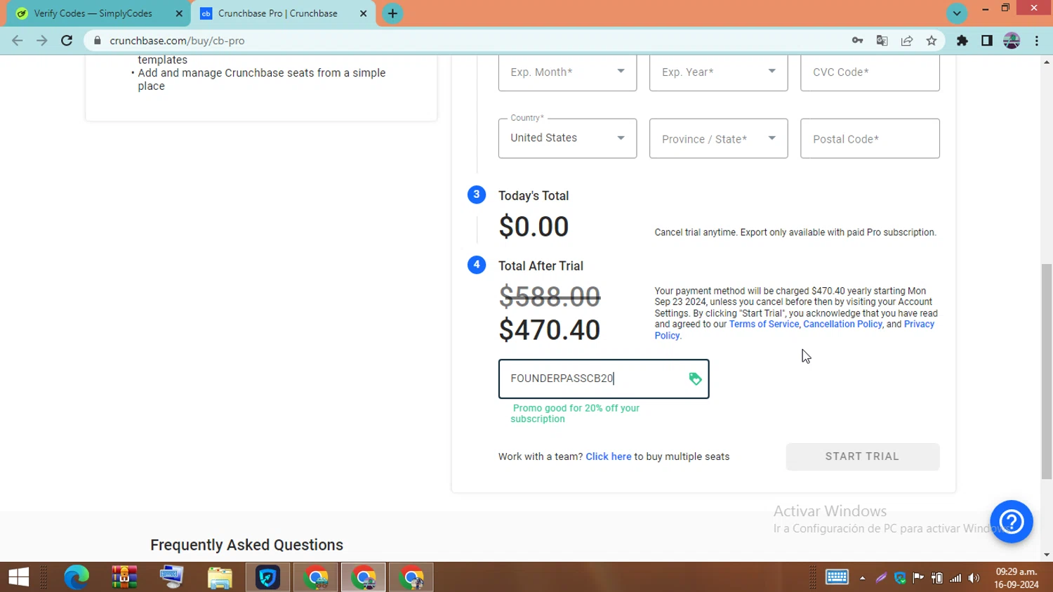 Crunchbase Promo Codes (1 Verified) - 10% Off Jan 2025