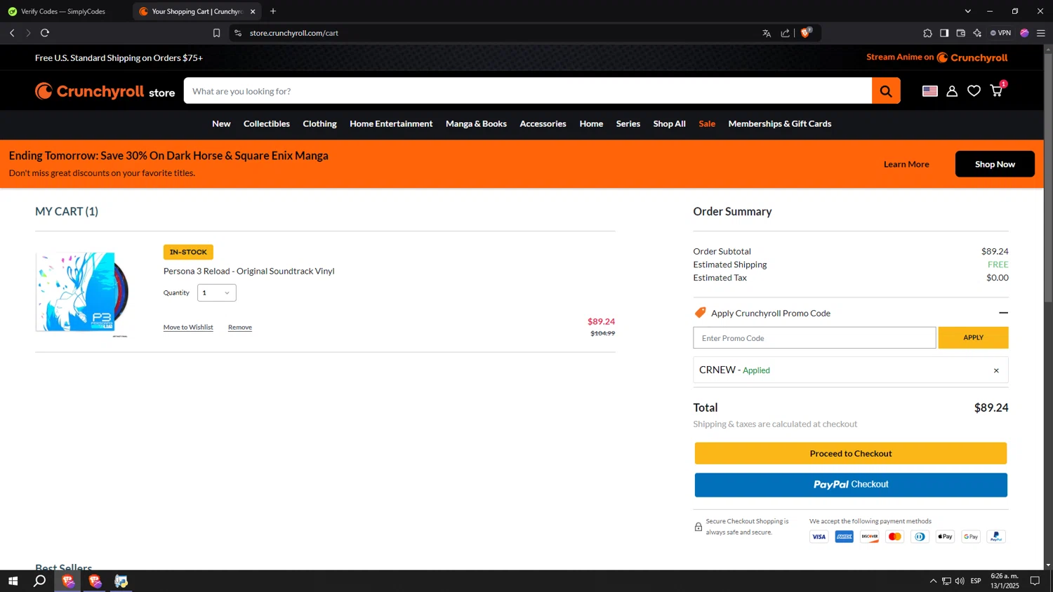 Crunchyroll Promo Codes (3 Verified) - 15% Off Jan 2025