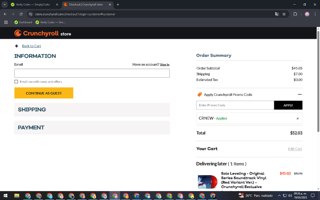 Crunchyroll Promo Codes (1 Verified) - 15% Off Apr 2025