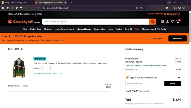 Crunchyroll Promo Codes (3 Verified) - 15% Off Mar 2025