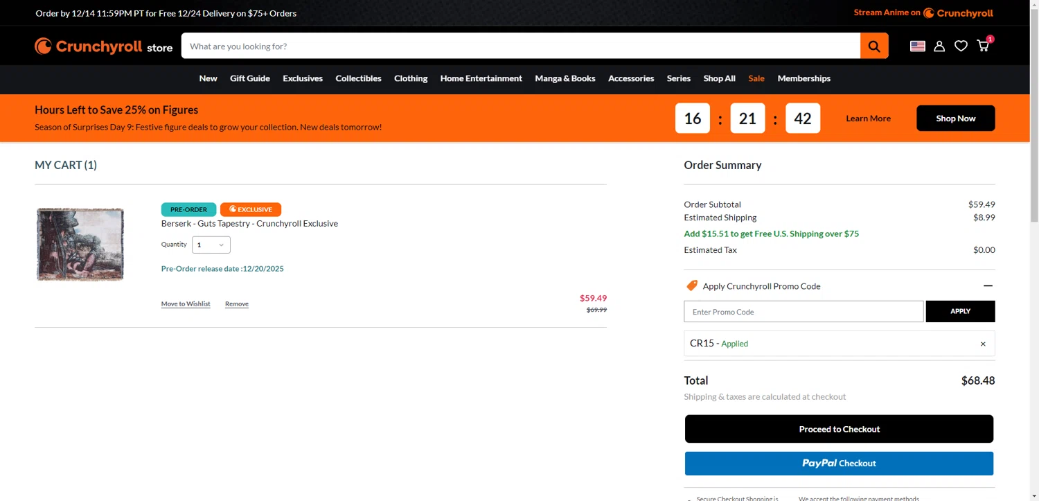 Crunchyroll Promo Codes - 15% Off (4 Verified) Dec 2025