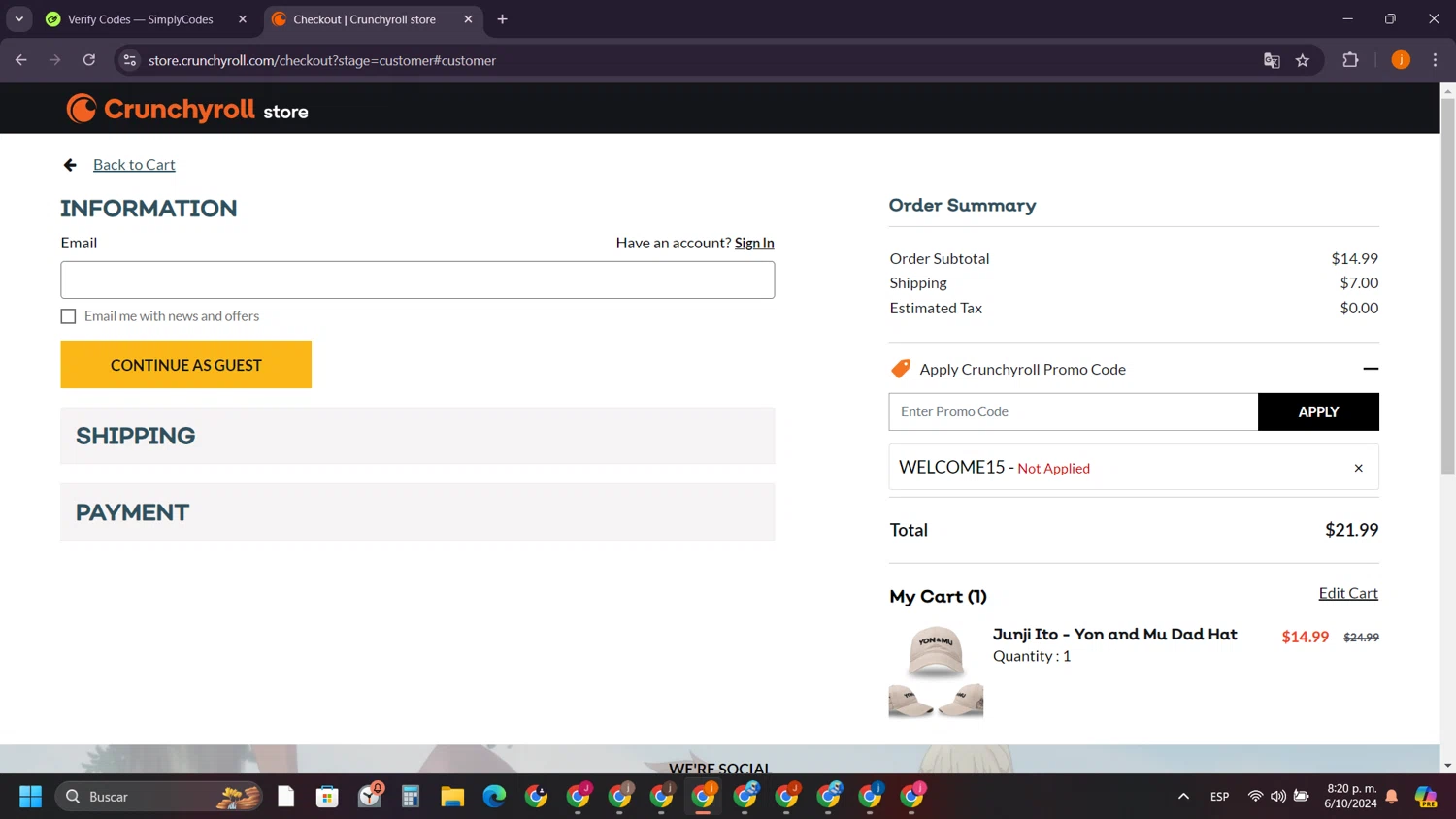 Crunchyroll Store Coupons - $8 Off | November 2024