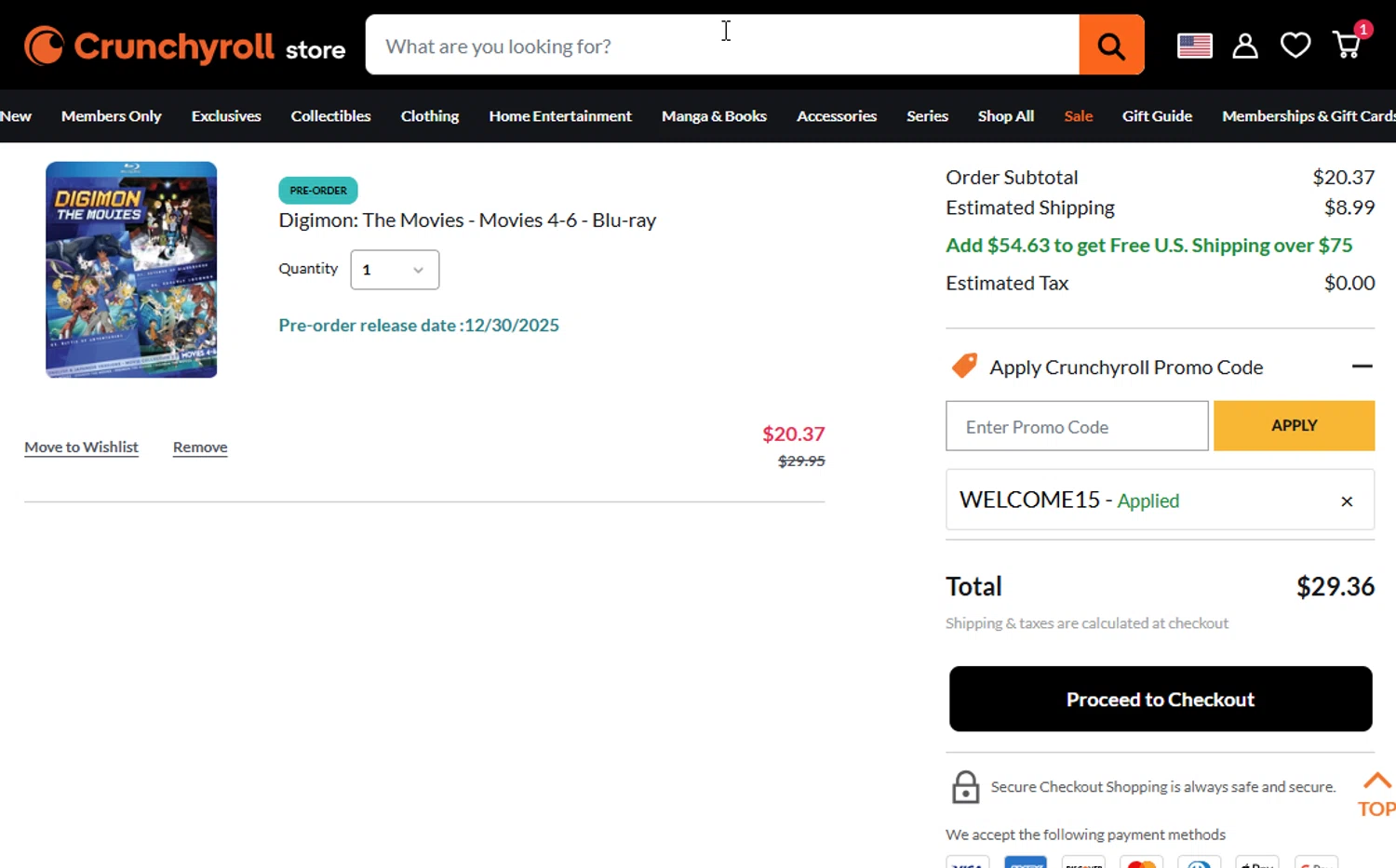 Crunchyroll Store Promo Code - 15% Off November 2025