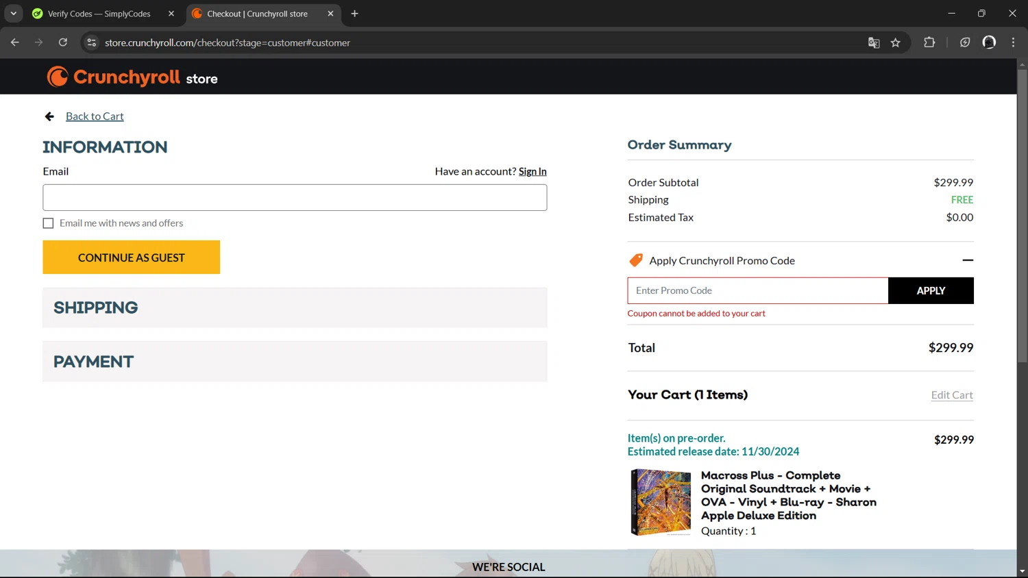 Crunchyroll Store Coupons - $8 Off | November 2024