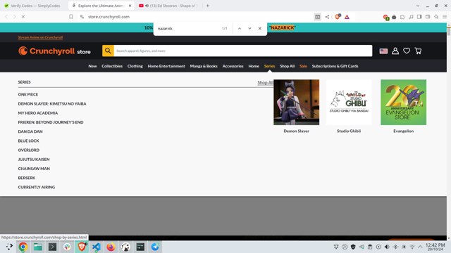 Crunchyroll Store Coupons - $8 Off | November 2024