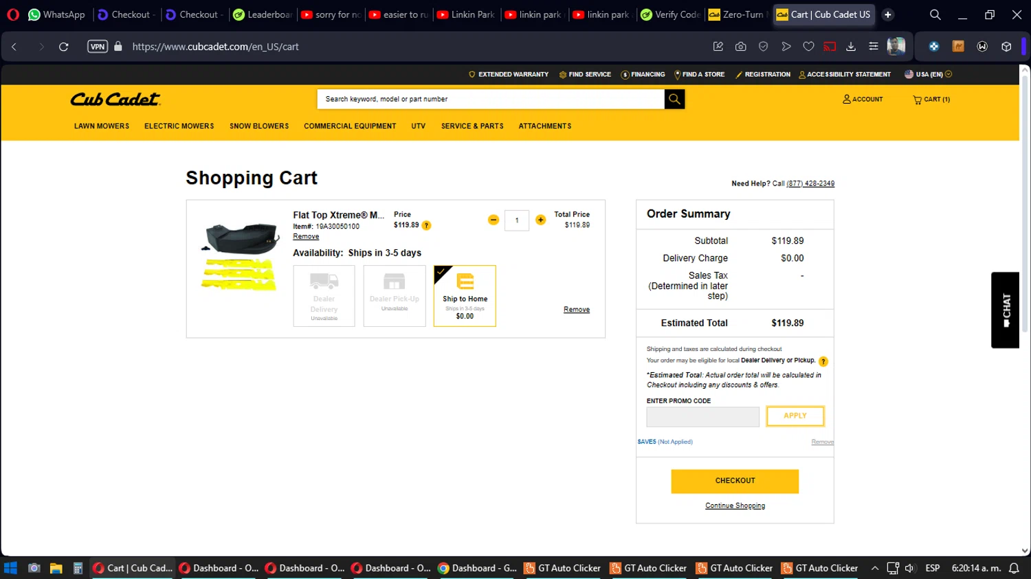 Cub Cadet Promo Codes - 9% Off | December 2024