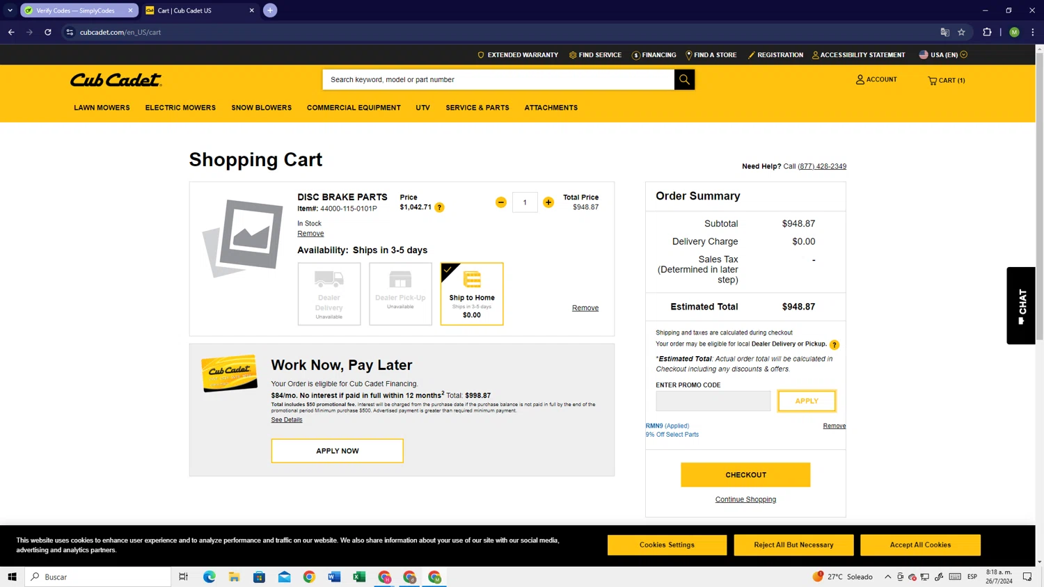 Cub Cadet Promo Codes - 9% Off | September 2024