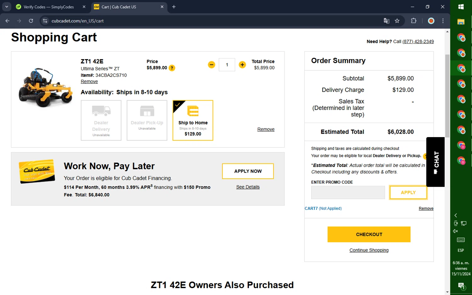 Cub Cadet Promo Codes (9 Verified) - 9% Off w/ Code Jan 2025