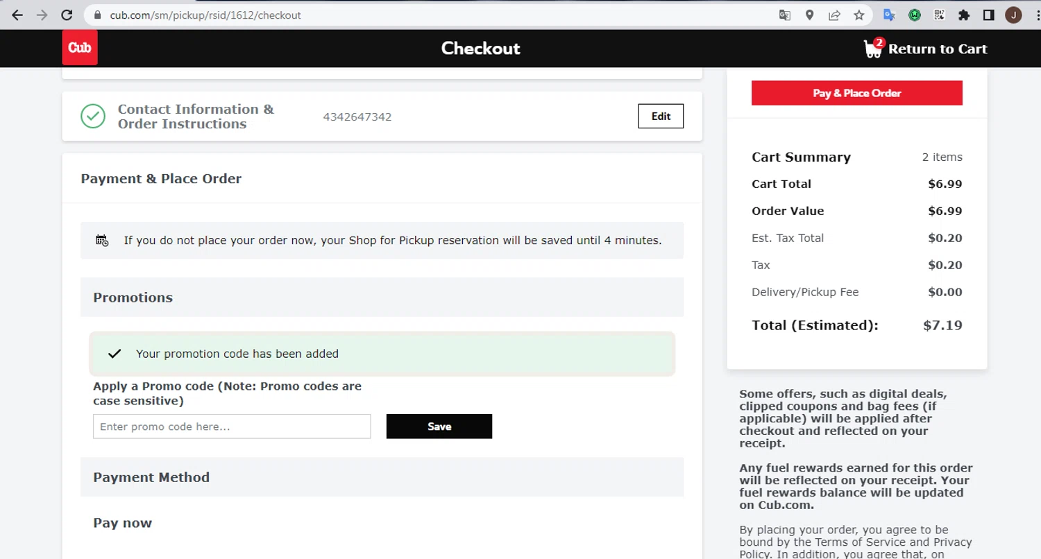 Cub Foods Promo Codes - 10% Off | September 2024