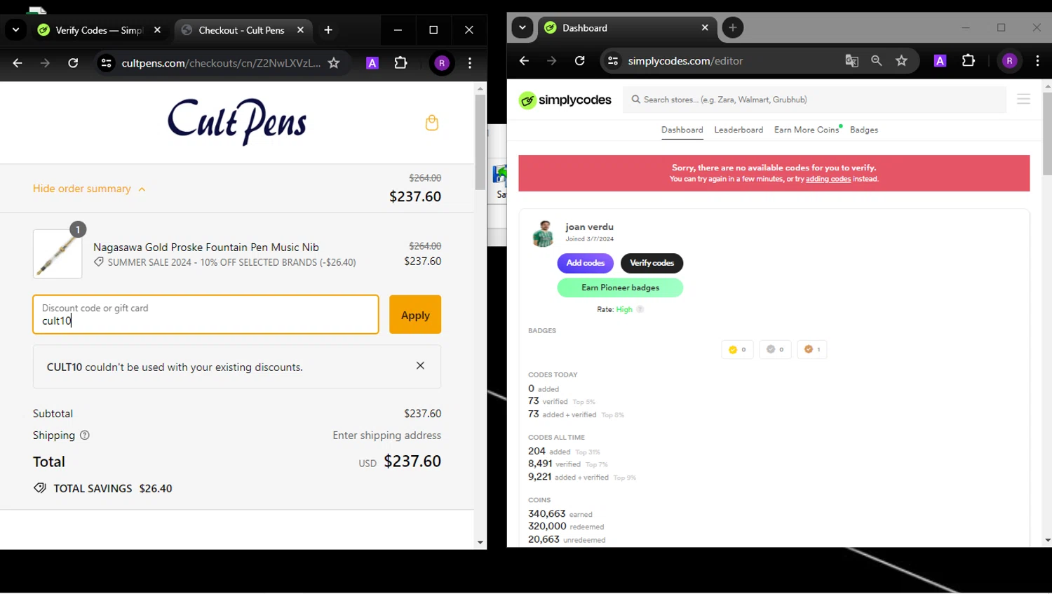 Cult Pens Discount Codes - 10% Off | September 2024