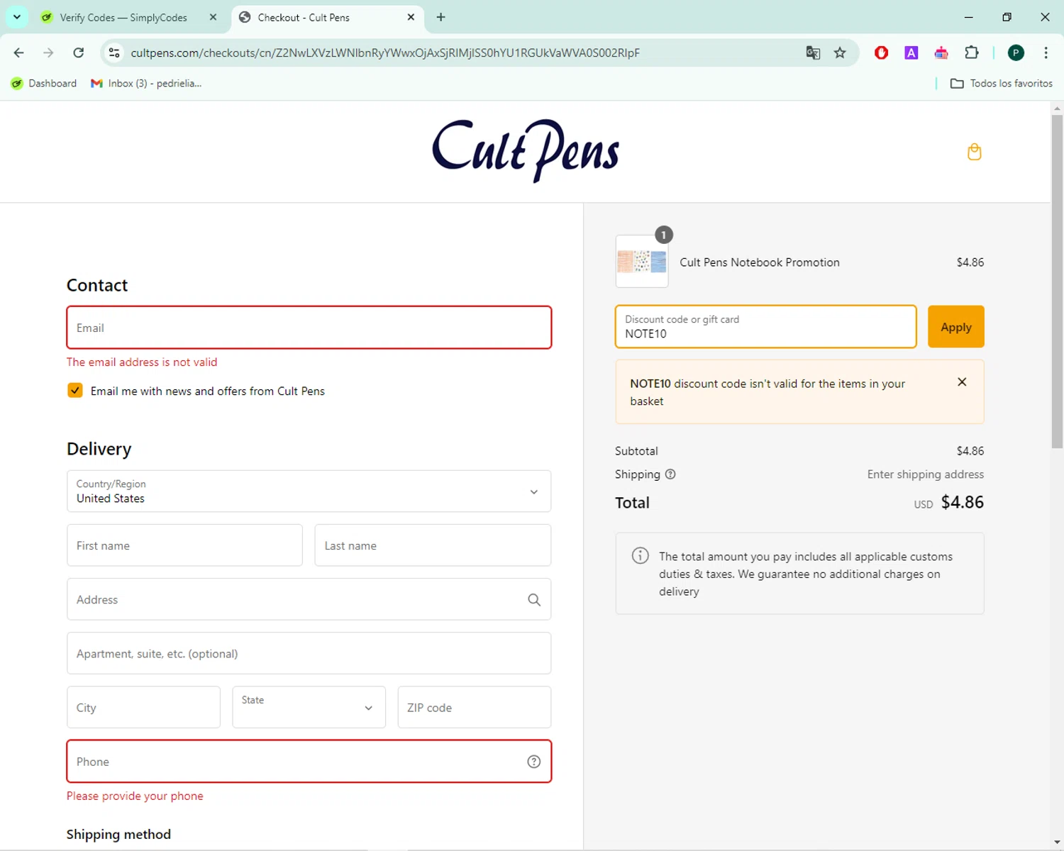 Cult Pens Discount Codes - 10% Off | September 2024