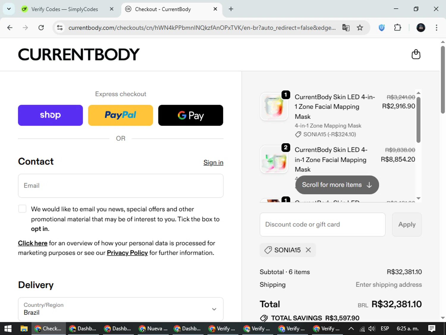 Currentbody Promo Codes - 25% Off (76 Verified) Nov 2025
