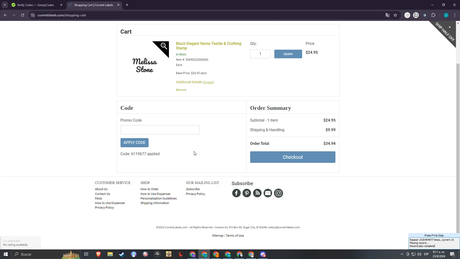 Current Labels Promo Codes - $5 Off | October 2024