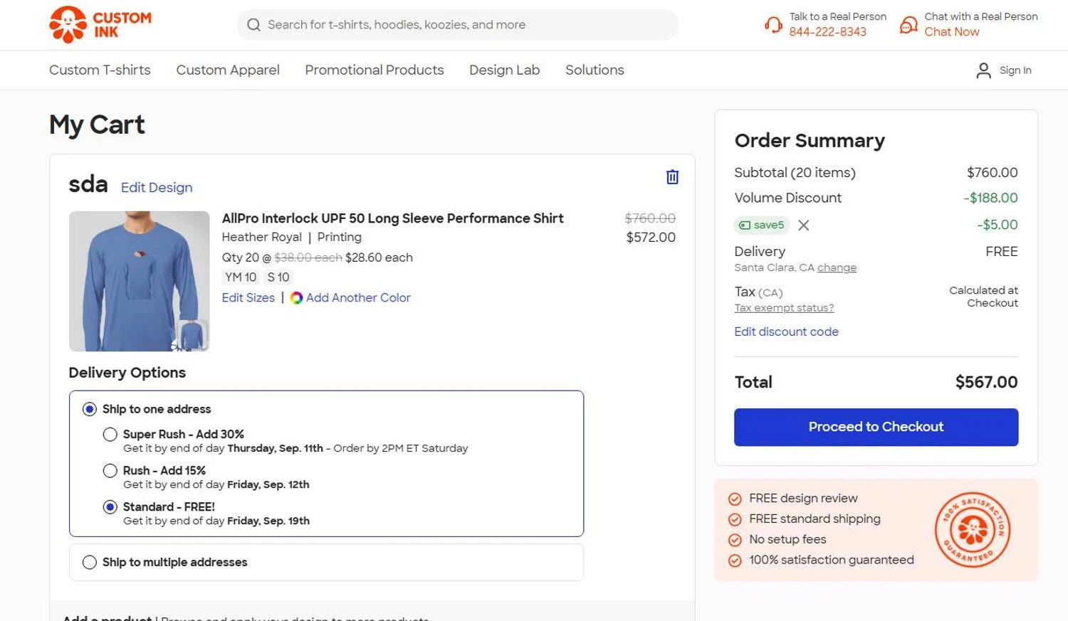Custom Ink Promo Codes - $5 Off (4 Verified) Oct 2025