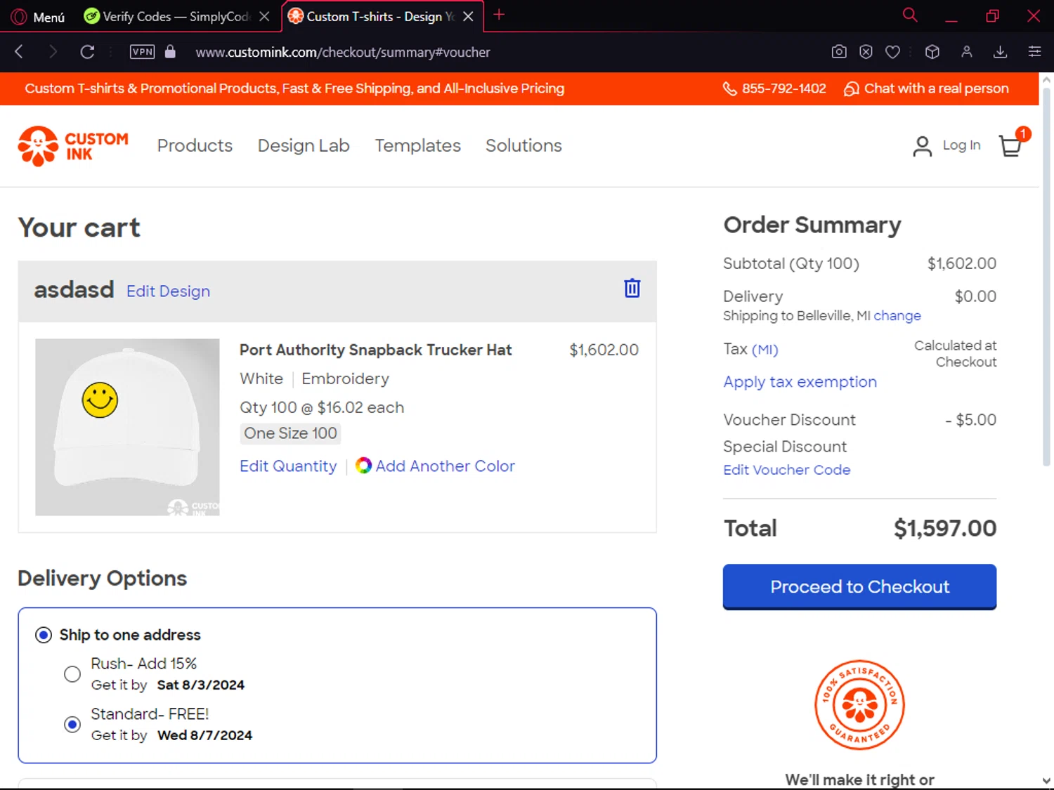 Custom Ink Promo Codes – $5 Off | August 2024