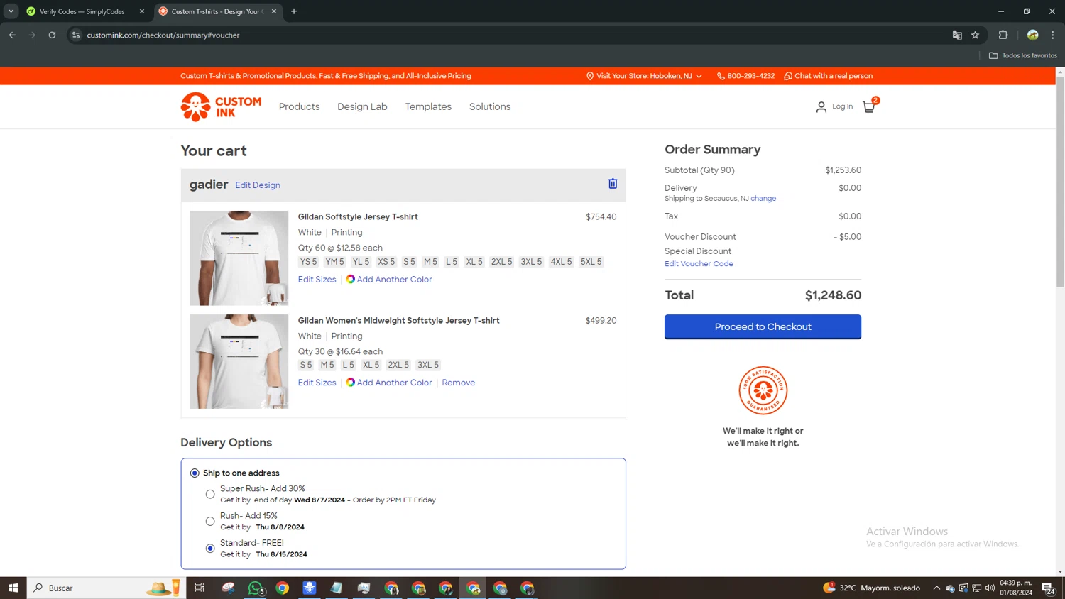 Custom Ink Promo Codes – $5 Off | August 2024