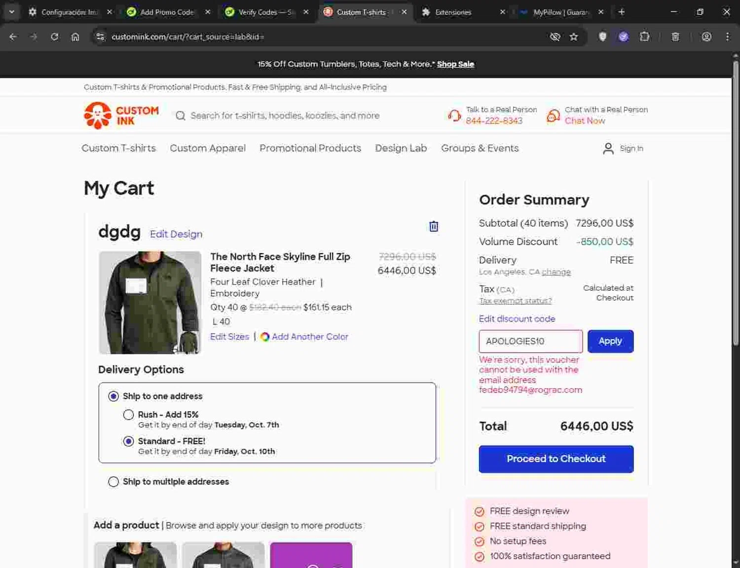 Custom Ink Promo Codes - $5 Off (4 Verified) Oct 2025