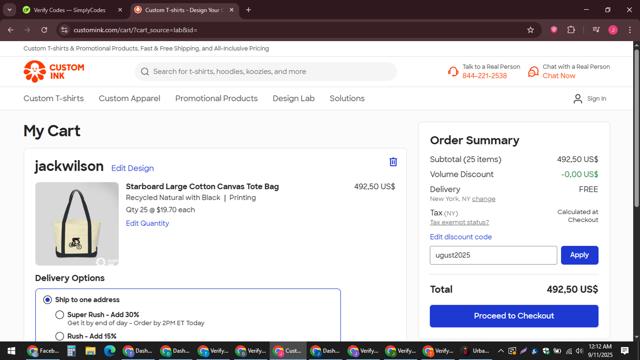 Custom Ink Promo Codes - $5 Off (4 Verified) Oct 2025