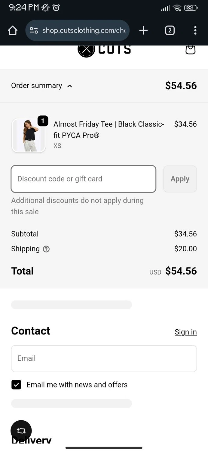 Cuts Clothing Promo Codes - 15% Off (1 Verified) Dec 2025