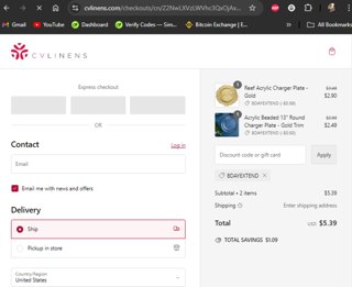 CV Linens Discount Codes (1 Verified) - 10% Off May 2025