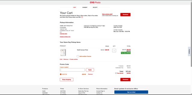 CVS Photo Promo Codes (8 Verified) - 40% Off w/Code Apr 2025
